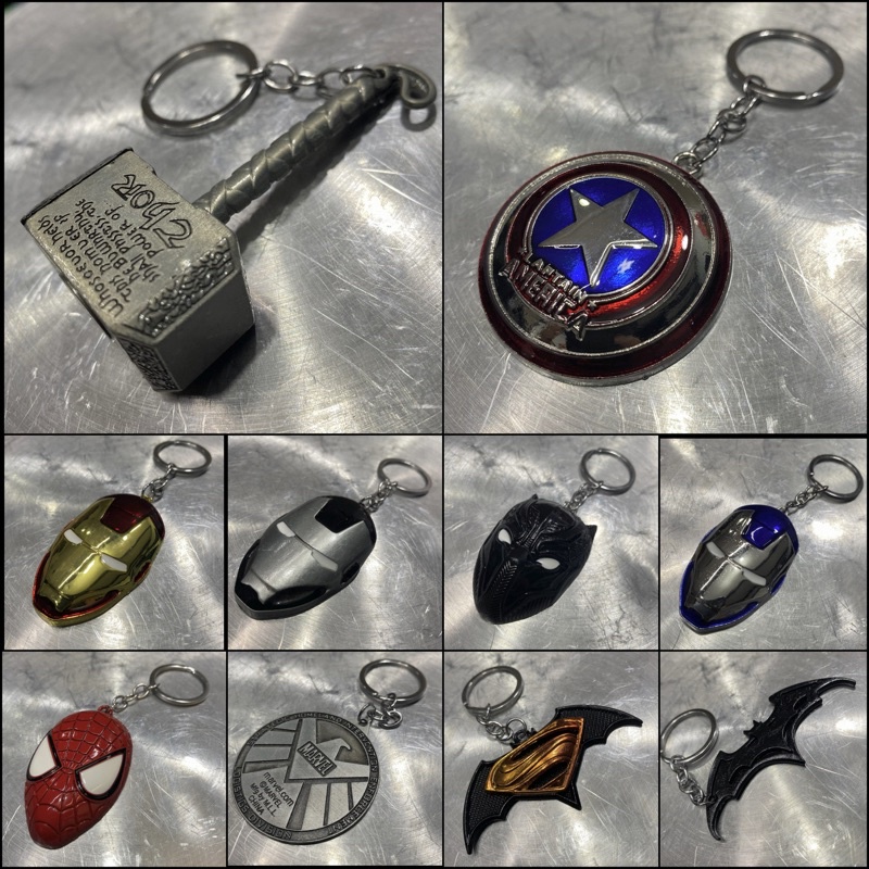 Jual Gantungan Kunci Superhero Logam / Gantungan Zipper Sleting Tas ... Jual Gantungan Kunci Superhero Logam / Gantungan Zipper Sleting Tas ...