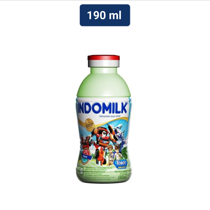 Jual Indomilk Susu Steril Melon 190 mL | Shopee Indonesia