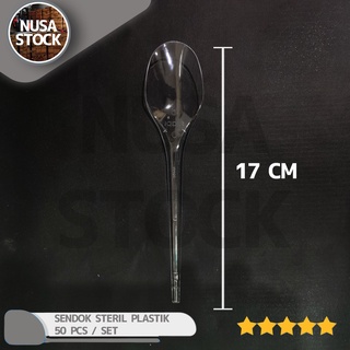 Jual SUAPI SENDOK MAKAN STERIL HIGIENIS BUNGKUS FOOD SAFETY GRADE 50 PC ...