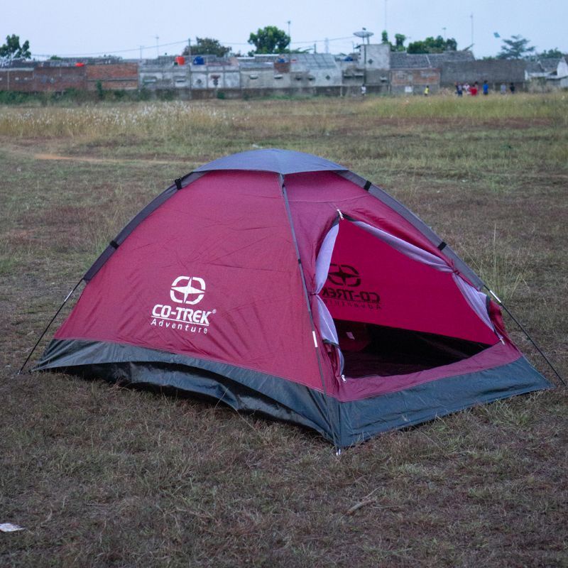 Jual TENDA CAMPING DOME CO TREK CO-TREK ALPEN KAPASITAS 2-3 ORANG TENDA ...