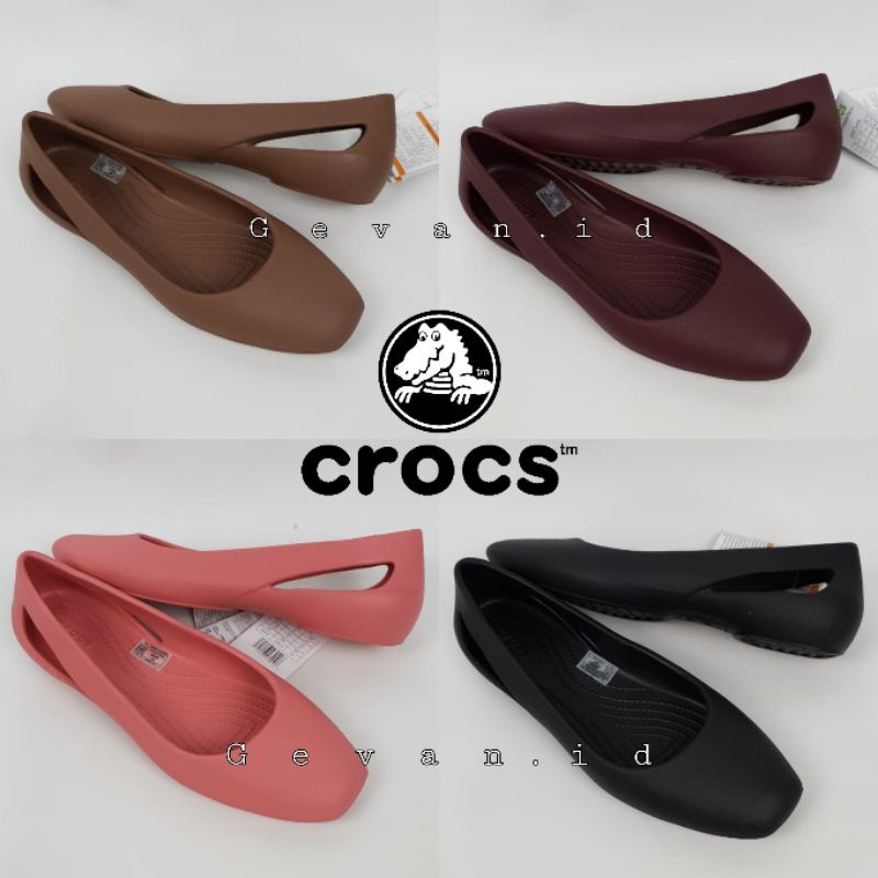 Jual SEPATU CROCS WANITA / CROCS SLOANE / SEPATU FLAT CROCS | Shopee ...