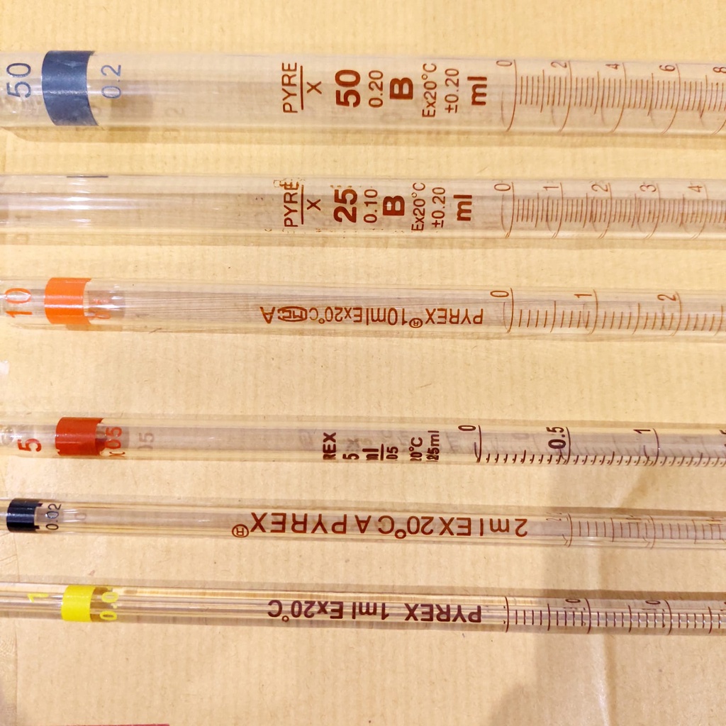 Jual Pipet Ukur Serological 50ml Iwaki Pyrex HBG Shopee Indonesia