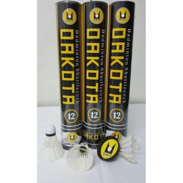 Jual SHUTTLECOCK DAKOTA GOLD ORIGINAL / KOK BADMINTON MURAH ...