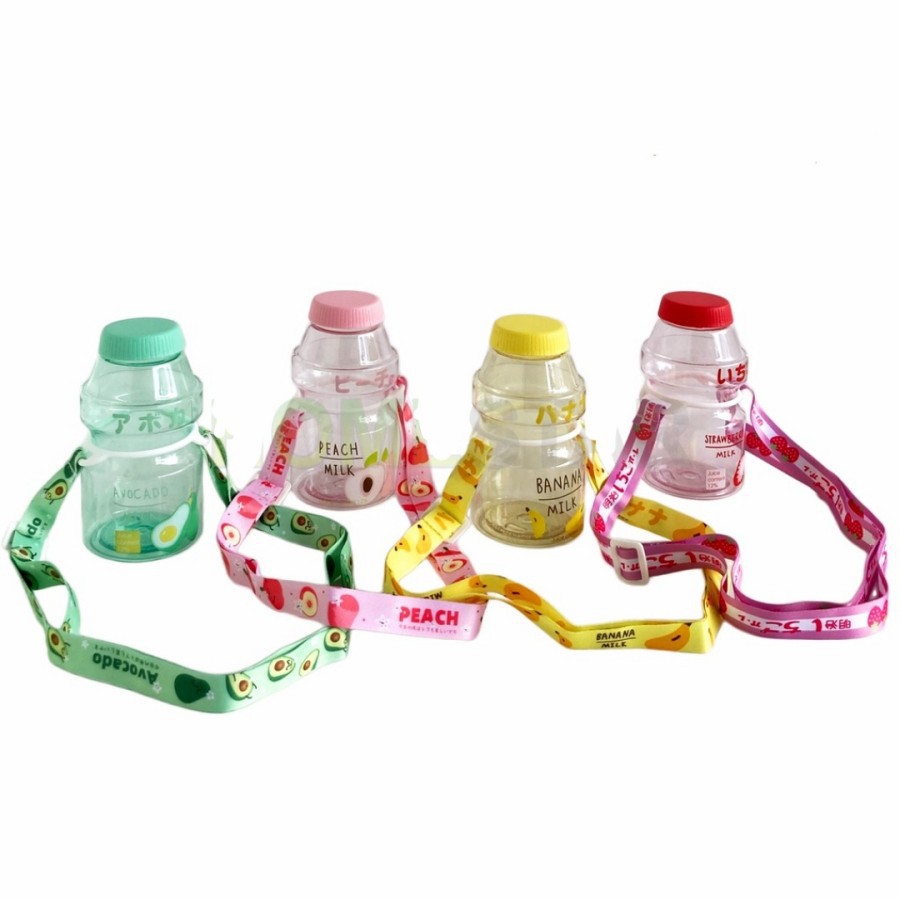 Jual Botol Minum Dilengkapi Tali/Botol Yakult Fruity 480ML | Shopee ...