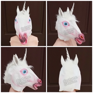 Jual Topeng Unicorn / Horse Kuda Mask Latex Hewan Binatang Animal ...