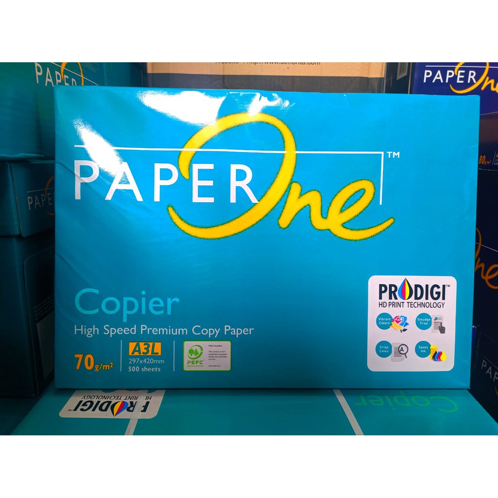 Jual Kertas HVS Paper One A3 75 Gr - Kertas Paper One | Shopee Indonesia