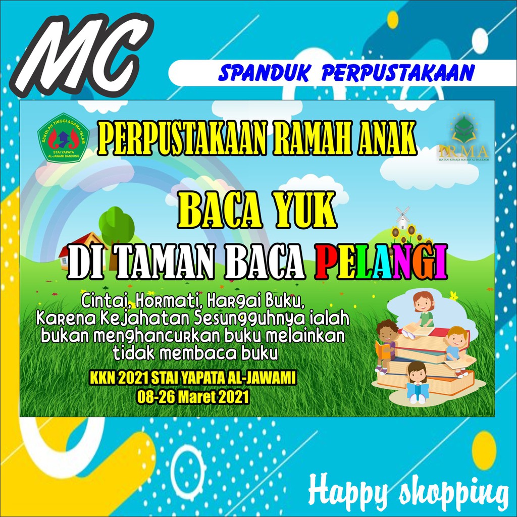 Jual SPANDUK PERPUSTAKAAN | Shopee Indonesia