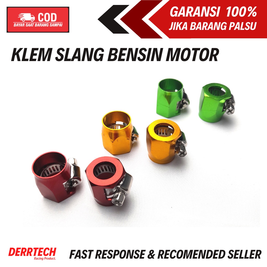 Jual KLEM SLANG SELANG BENSIN MOTOR CLAM CLEM KLEMAN SELANG ALUMUNIUM ...