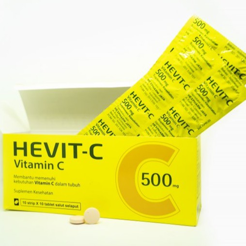 Jual HEVIT C 500 / 1000 - VITAMIN C 500 MG / 1000 MG PER BOX | Shopee ...