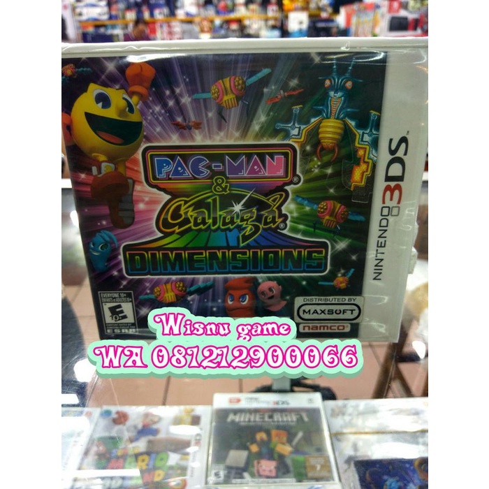 Jual NINTENDO 3DS PACMAN GALAGA DIMENSIONS | Shopee Indonesia