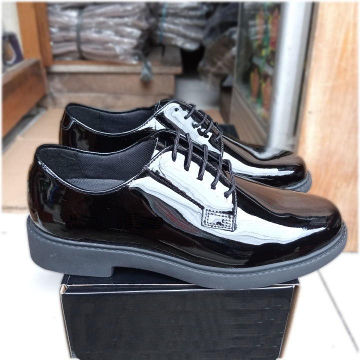 Jual Sepatu PDH Dinas Lapangan TNI POLRI Arboo Kulit SAPI ASLI Real Pic ...