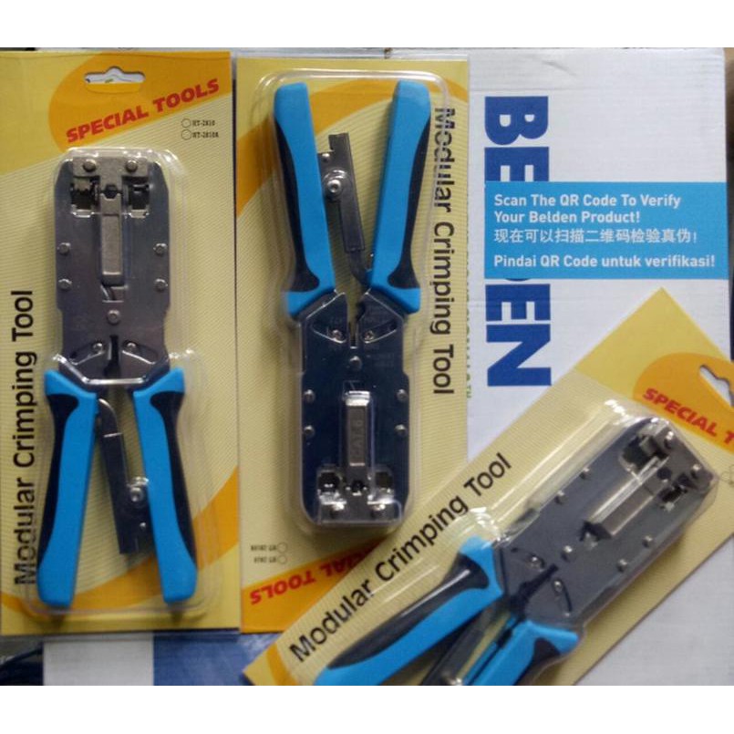 Jual Crimping Tool Cat 6 Cat6 TI 2810R Tang Crimping Tool Cat 6 ...