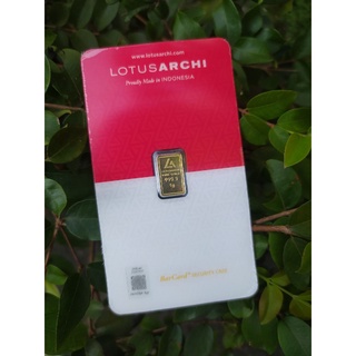 Jual Emas 1 Gram Lotus Archi Fine Gold Logam Mulia not Antam UBS King ...