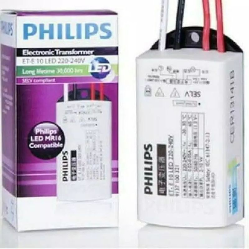 Jual Philips Trafo Ballast Elektronik 12V 10 Watt (ET-E 10) | Shopee ...