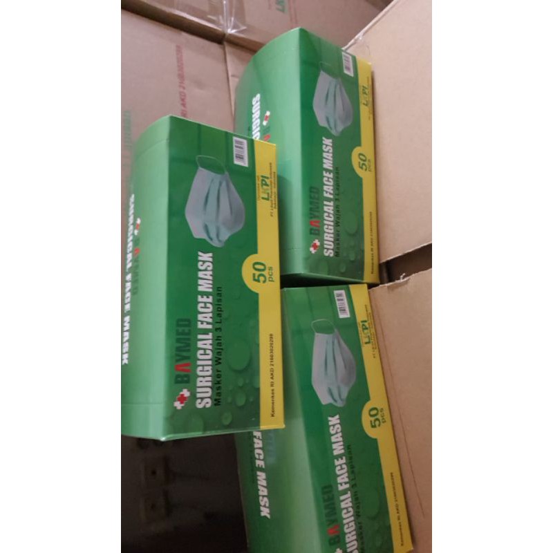 Jual masker BayMed (Surgical mask) Indonesia|Shopee Indonesia