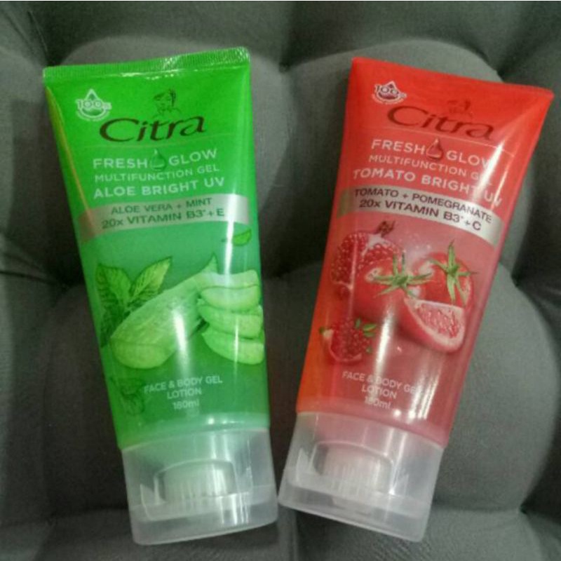 Jual Citra fresh glow multifunction gel tomato bright 180 ml | Shopee ...
