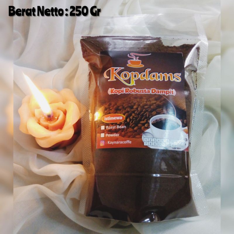 Jual KOPDAMS Kopi Robusta Dampit Oleh-Oleh Khas Malang | Shopee Indonesia