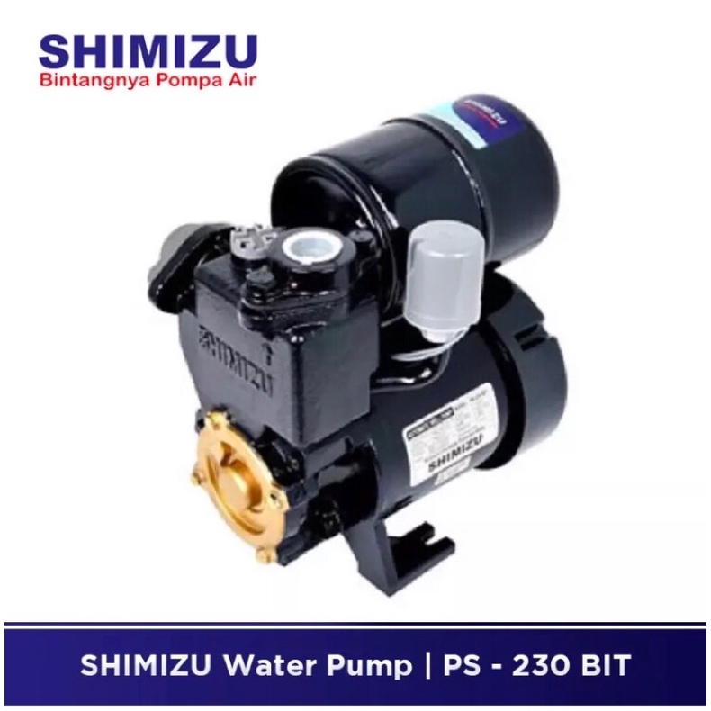 Jual Pompa Air SHIMIZU Otomatis PS - 230 BIT | Shopee Indonesia