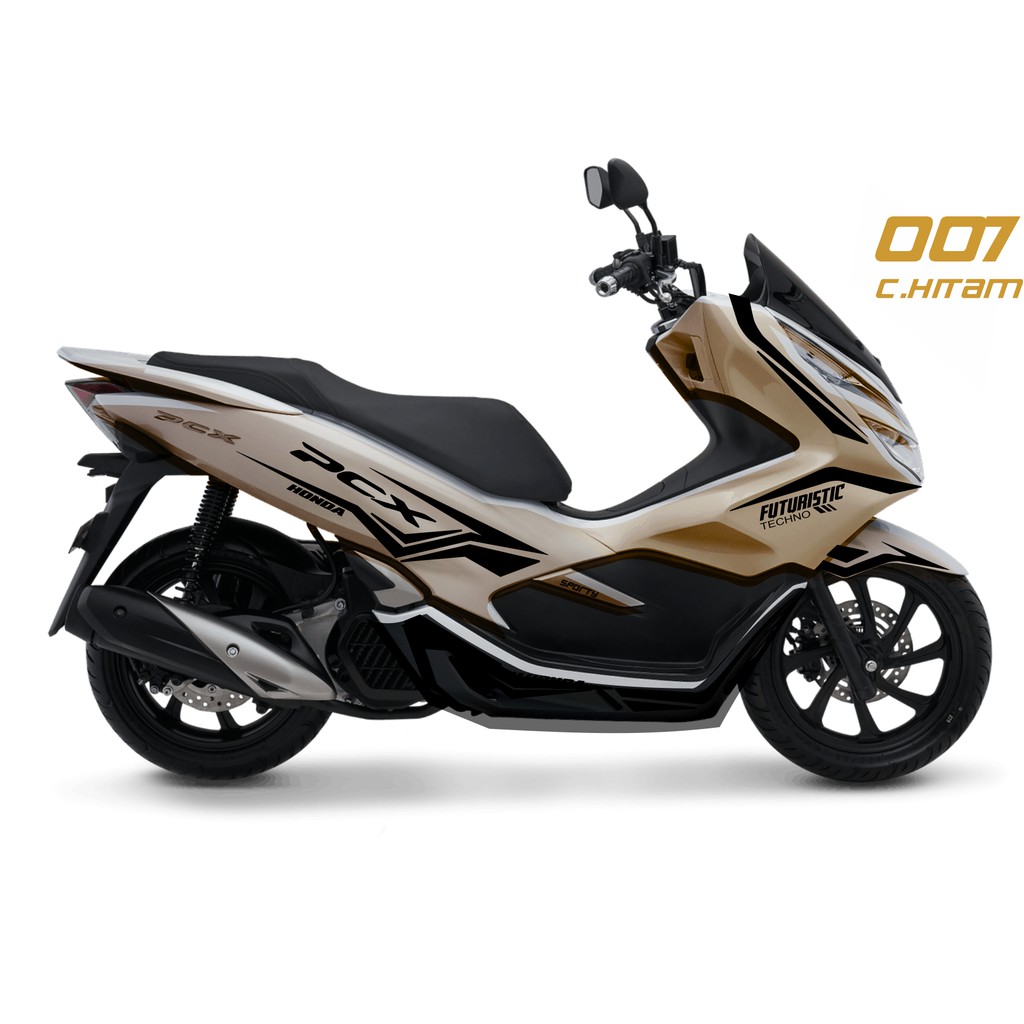 Jual STIKER HONDA PCX GLOSI / STIKER PCX WARNA DOFF | Shopee Indonesia