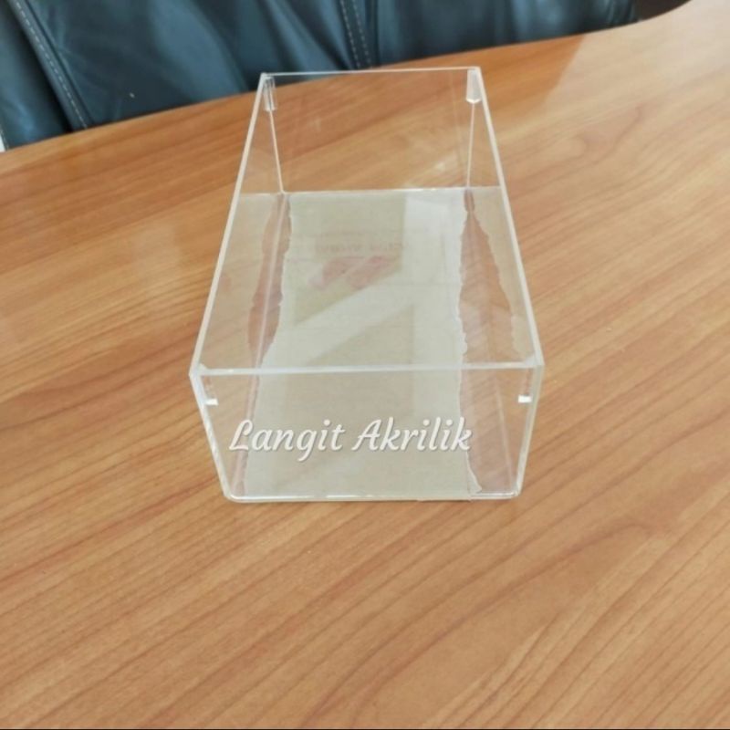 Jual Akrilik box tanpa tutup /Akrilik custom | Shopee Indonesia