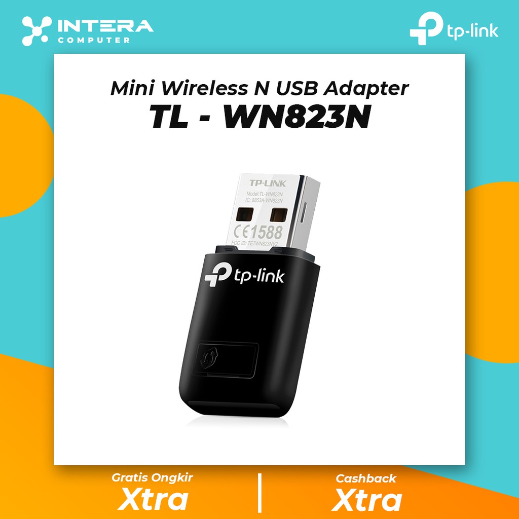 Jual TP-Link TL-WN823N 300Mbps Wireless N USB 2.0 Adapter | Shopee ...