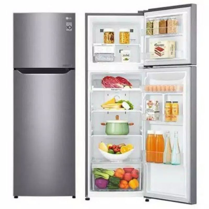 Jual LG Kulkas 2 pintu Smart Inverter GNB-195 SQMT Garansi Resmi ...