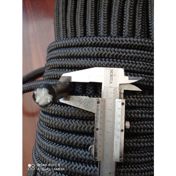 Jual tali Karmantel 12mm statis jatah tni harga permeter-tali Karmintel ...