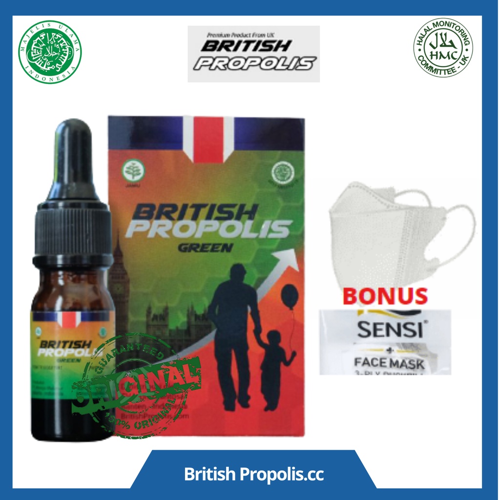 Jual BRITISH PROPOLIS KIDS / PROPOLIS ANAK / 100 % ORIGINAL PILEK DEMAM ...