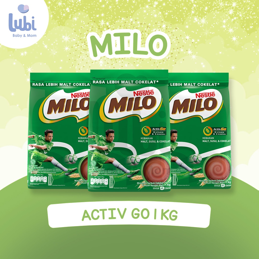 Jual MILO ACTIGEN 1 KG | Shopee Indonesia