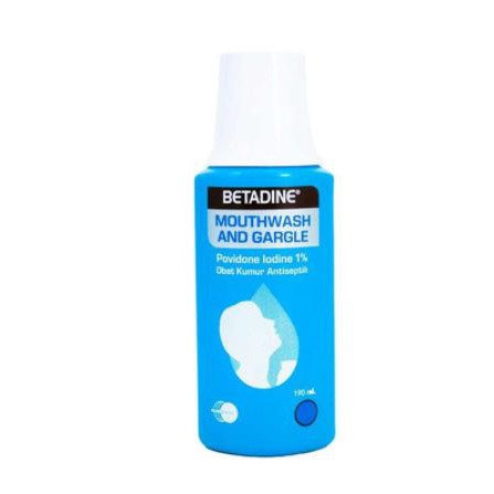Jual BETADINE KUMUR 100 dan 190 ML (BETADINE MOUTHWASH AND GARGLE) | Shopee Indonesia