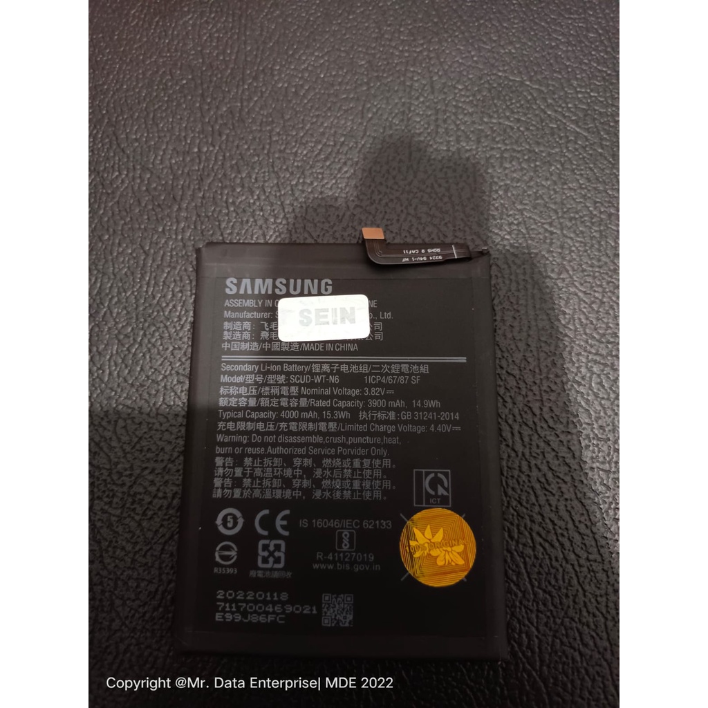 Jual Baterai Samsung A10s A20s Original Kode SCUD WT N6 Batre Battery | Shopee Indonesia
