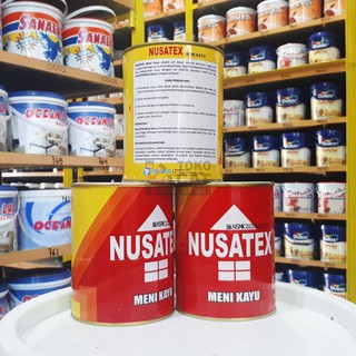 Jual CAT MENI KAYU NUSATEX 1 KG | Shopee Indonesia