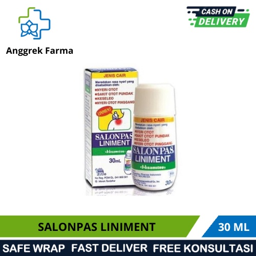 Jual SALONPAS LINIMENT 30 ML/ROLL ON MINYAK/MENGURANGI RASA NYERI OTOT ...