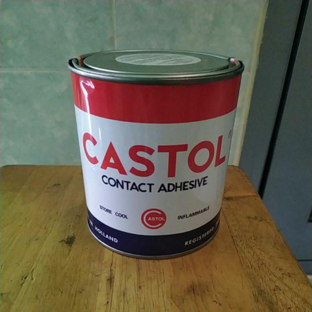 Lem Castol Contact Adhesive Kaleng 1 Liter | Shopee Indonesia