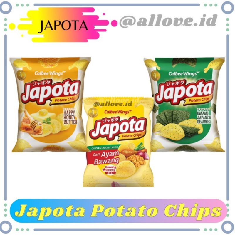 Jual Japota potato chips 68gr | Shopee Indonesia