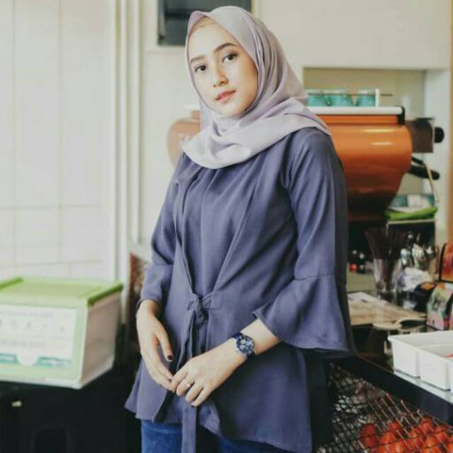 Jual DEFECT Maura Grey Baju Hamil Menyusui Nursingwear Breastfeeding ...