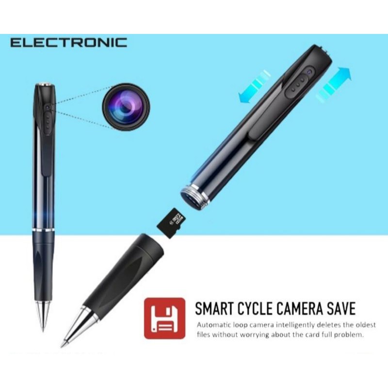 Jual Kamera/Camera/Spy Cam Pulpen/Pena HD1080/kapasitas 8gb/NEW PRODUK ...