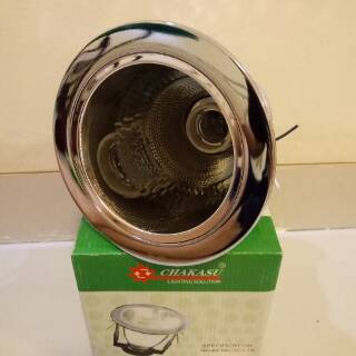 Jual Kap lampu downlight 4 inch downlight plafon fitting lampu mangkok ...