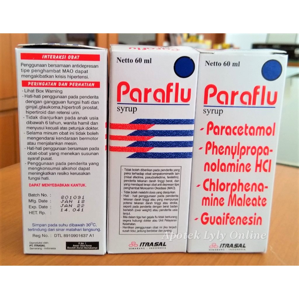 Jual Paraflu Syrup 60 ml | Shopee Indonesia