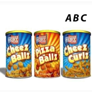 Jual ABC Snack Cheez Ballz 85gr | Cheese Curlz- Pizza Balls | Snack USA ...