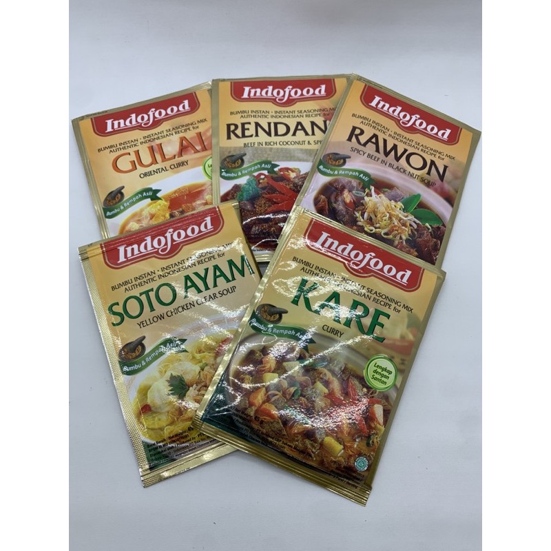 Jual Indofood Bumbu Instan ALL VARIANT 45g | Shopee Indonesia