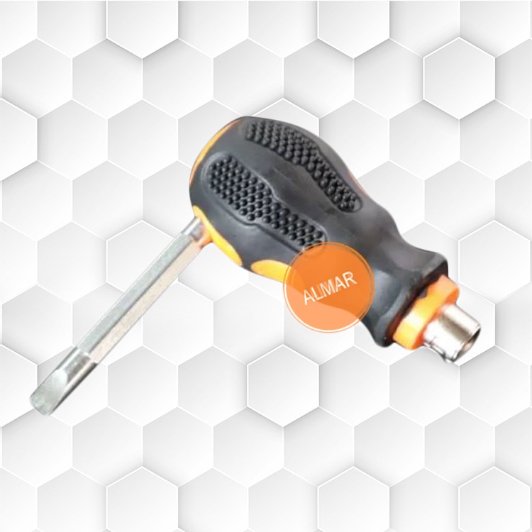 Jual Obeng Cebol Pendek Minimalis Min Plus Bisa Model L Obeng Mini ...