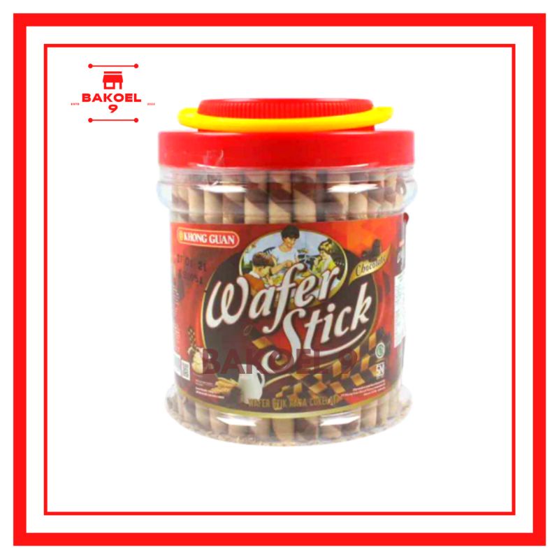 Jual Khong Guan Wafer Stick Chocolate 500 gr Wafer Stik Rasa Coklat ...