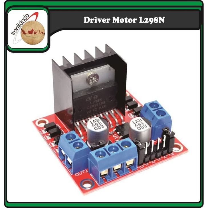 Jual L298N Motor Driver H-Bridge PWM Modul | Shopee Indonesia