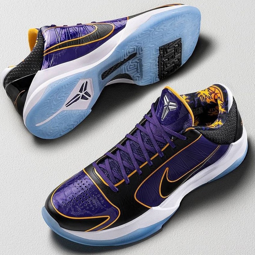 Jual SEPATU BASKET UNISEX NIKE KOBE 5 PROTRO LOW "LAKERS" COURT PURPLE ...