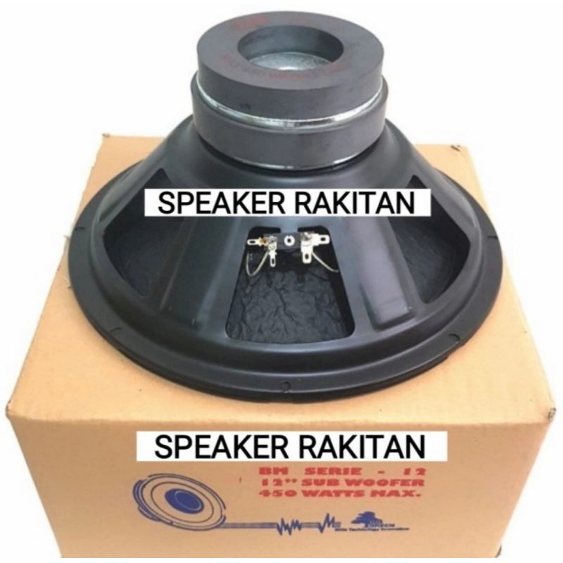 Jual Speaker Subwoofer 12 inch Model BMB 450Watt BM Series-12 Double magnet Indonesia|Shopee ...