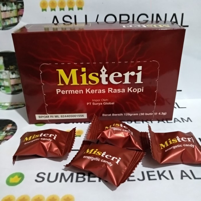 Jual PERMEN MISTERI candy permen kopi ginseng Eceran | Shopee Indonesia