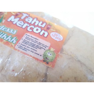 Jual Tahu Mercon Ga pedes ga Asik Isi 10pcs 450gr | Shopee Indonesia