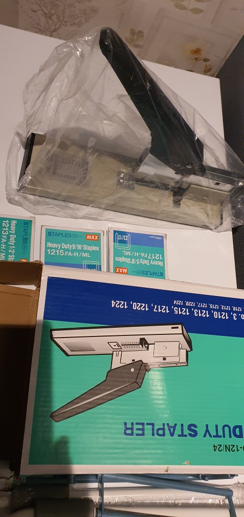 Max Isi Staples 1213 FA-H/ML Stapler HD 12N/13 12N/17 12L/17 12N/24 ...