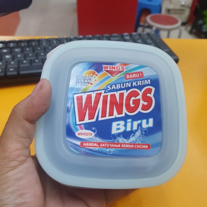 Jual WB450TR - WINGS BIRU KOTAK / SABUN COLEK CREAM atayatoko Indonesia ...